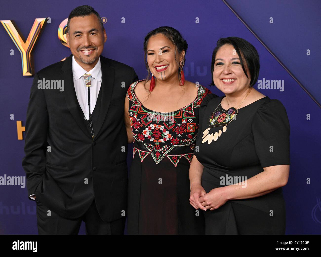 Los Angeles, United States. 15th Sep, 2024. (L-R) James Johnson ...