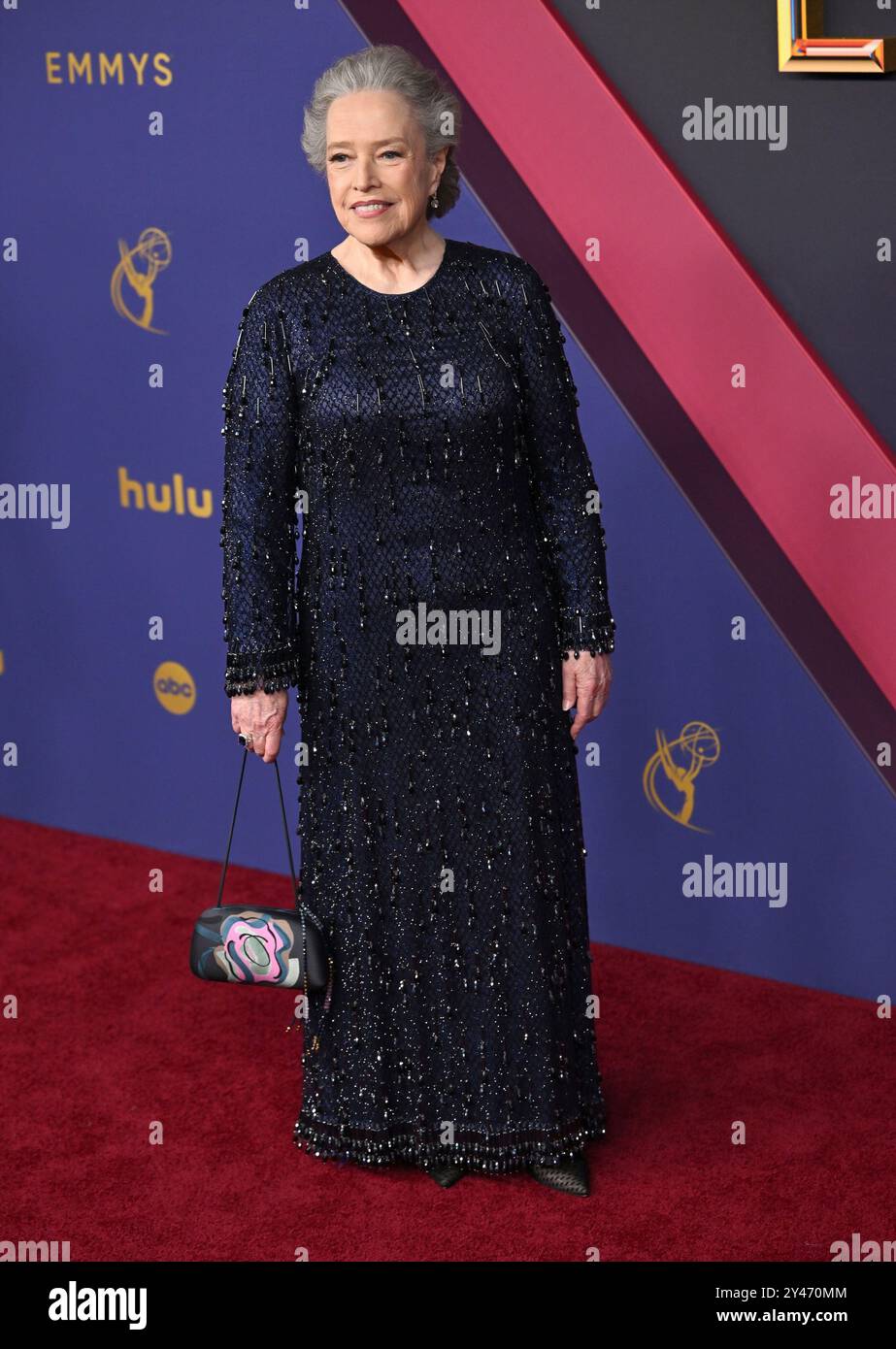 Los Angeles, United States. 15th Sep, 2024. Kathy Bates arrives for the ...