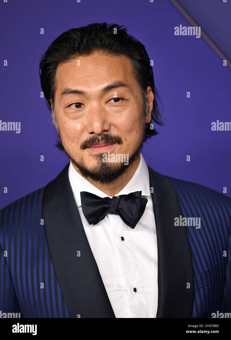 Los Angeles, United States. 15th Sep, 2024. Takehiro Hira arrives for ...