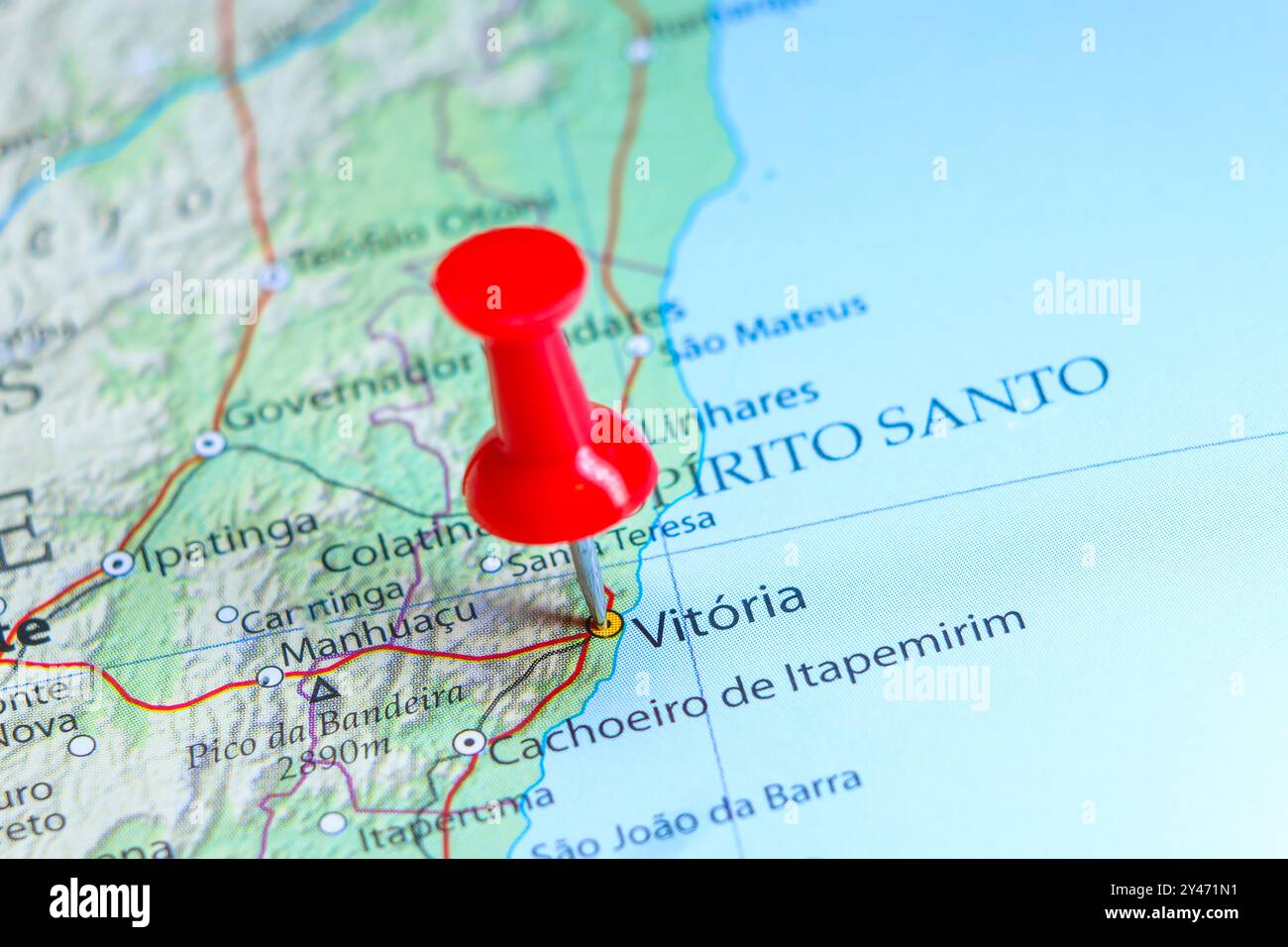 Vitoria map hi-res stock photography and images - Alamy