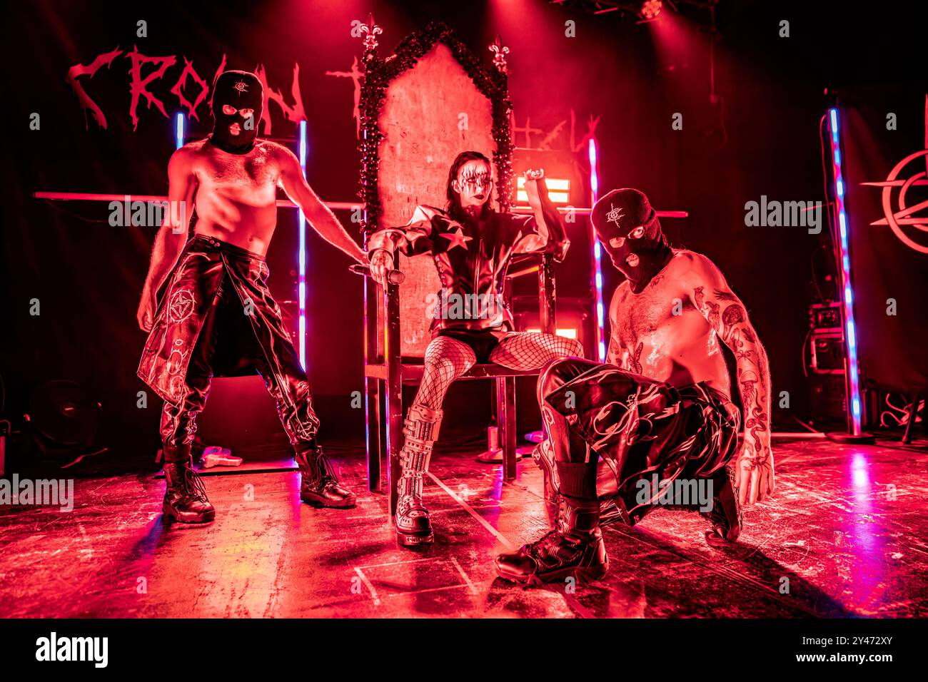 Milan Italy 15th Sept 2024 The Irish Singer Songwriter Bambie Ray Robinson Known On Stage As