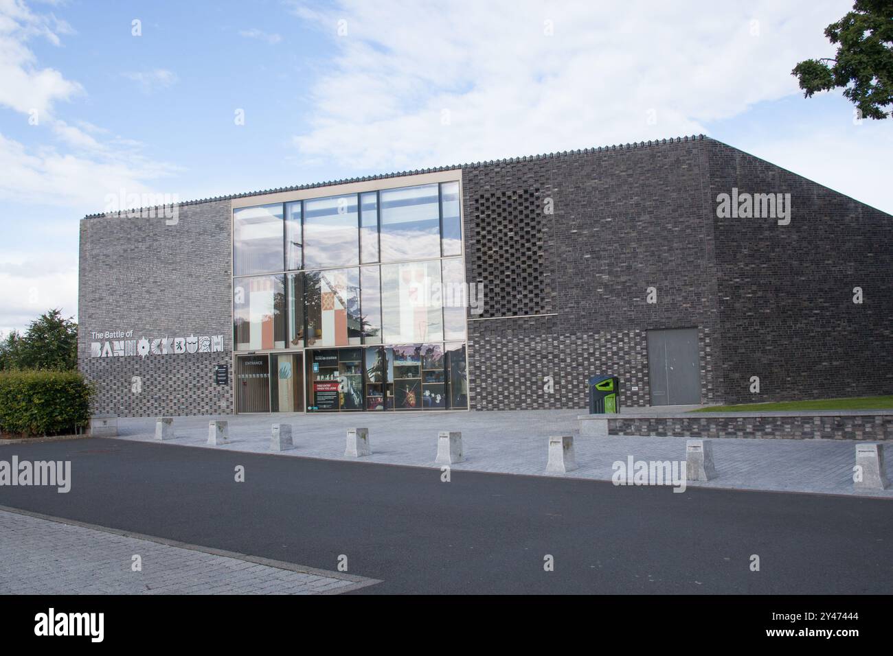 The Battle of Bannockburn building and museum, Stirling, Scotland in ...