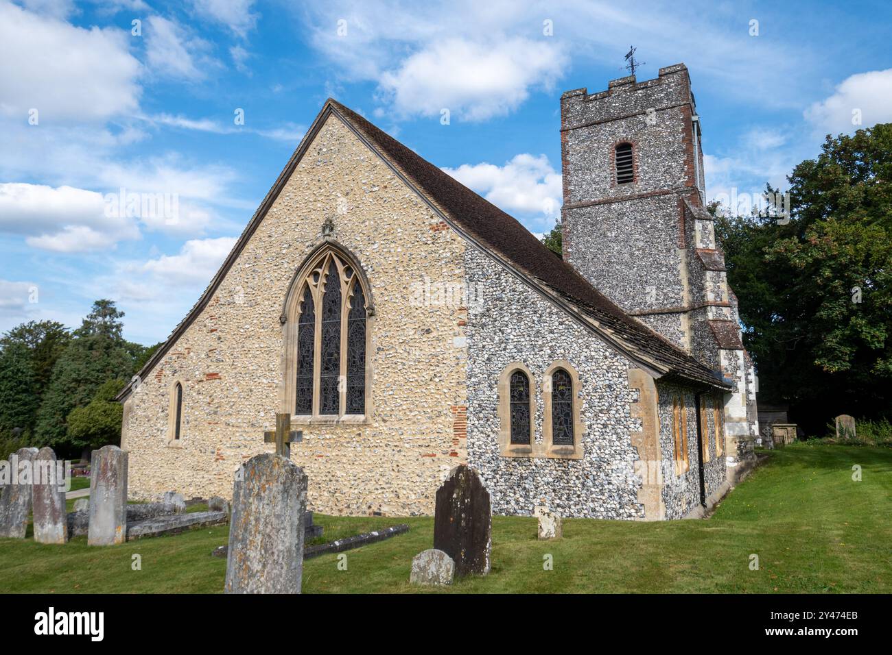 St Mary's Church in Fetcham village, a grade II* listed building ...