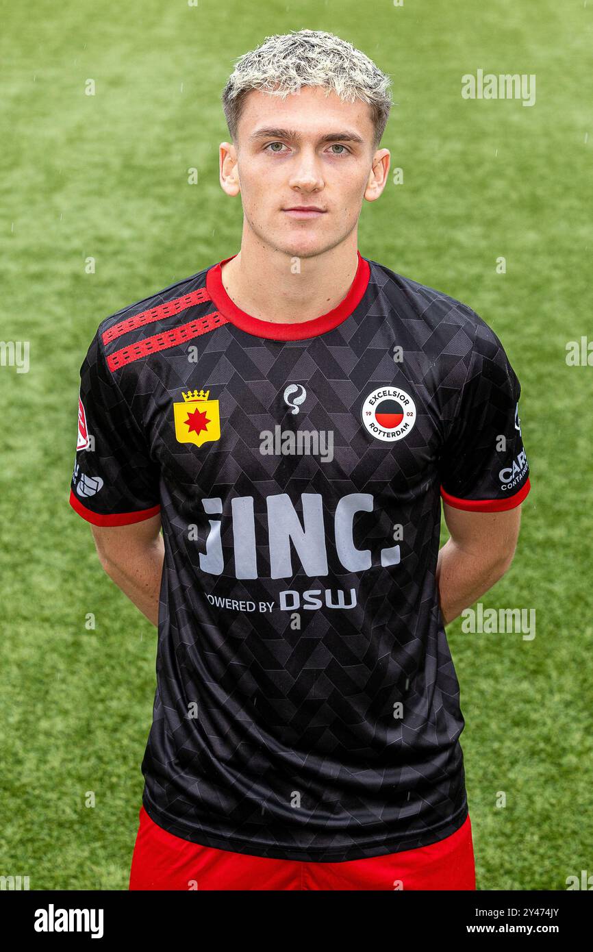 Rotterdam - Zach Booth of Excelsior Rotterdam during press day of ...