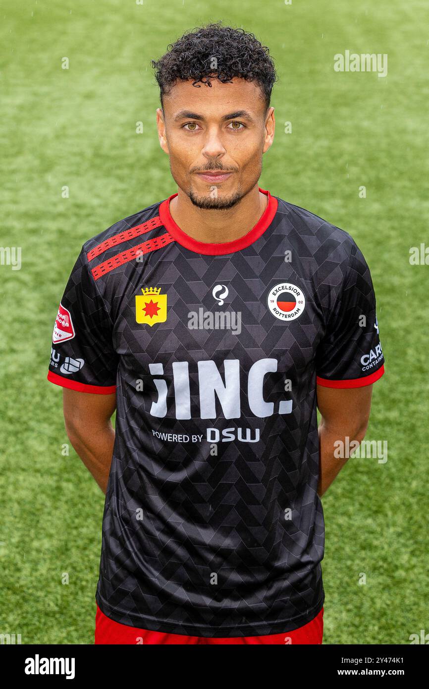 Rotterdam - Ilias Bronkhorst of Excelsior Rotterdam during press day of ...
