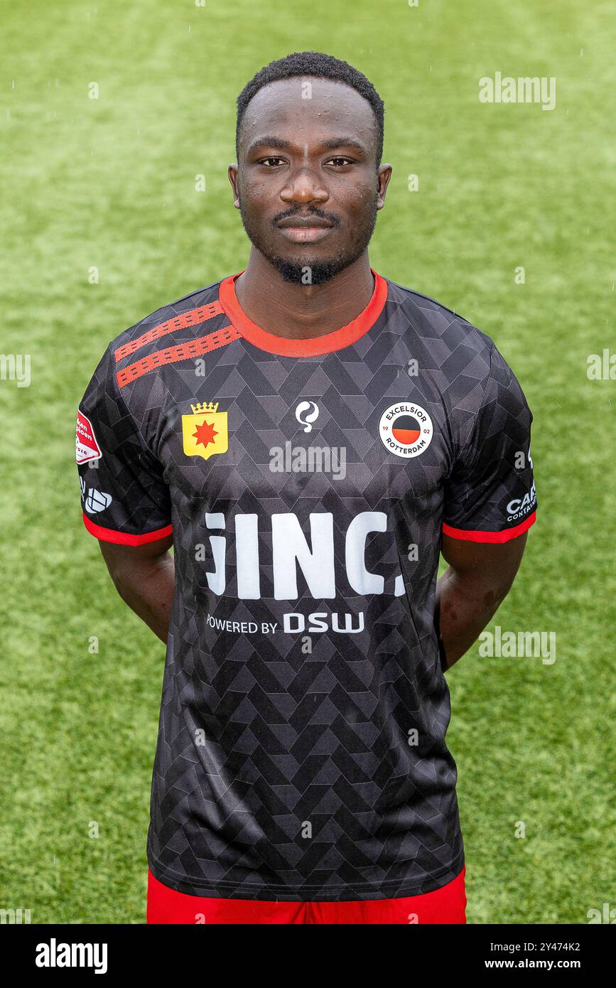 Rotterdam - Seydou Fini of Excelsior Rotterdam during press day of ...