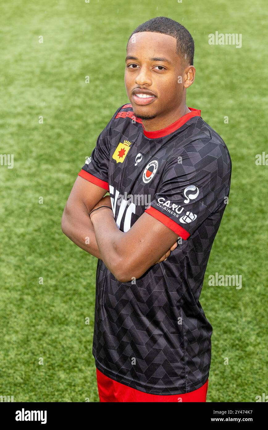 Rotterdam - Rayvien Rosario of Sparta Rotterdam during press day of ...