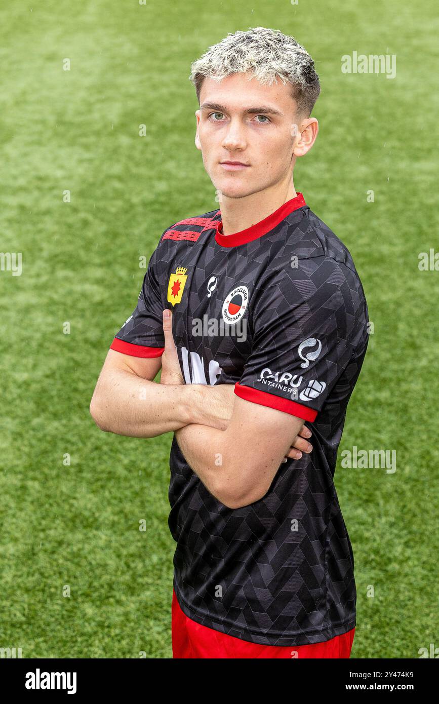 Rotterdam - Zach Booth of Excelsior Rotterdam during press day of ...