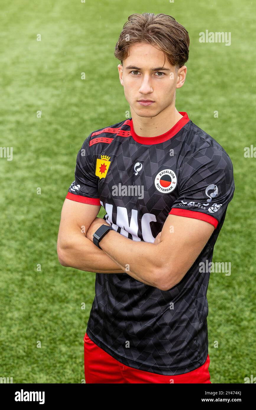 Rotterdam - Lennard Hartjes of Excelsior Rotterdam during press day of ...