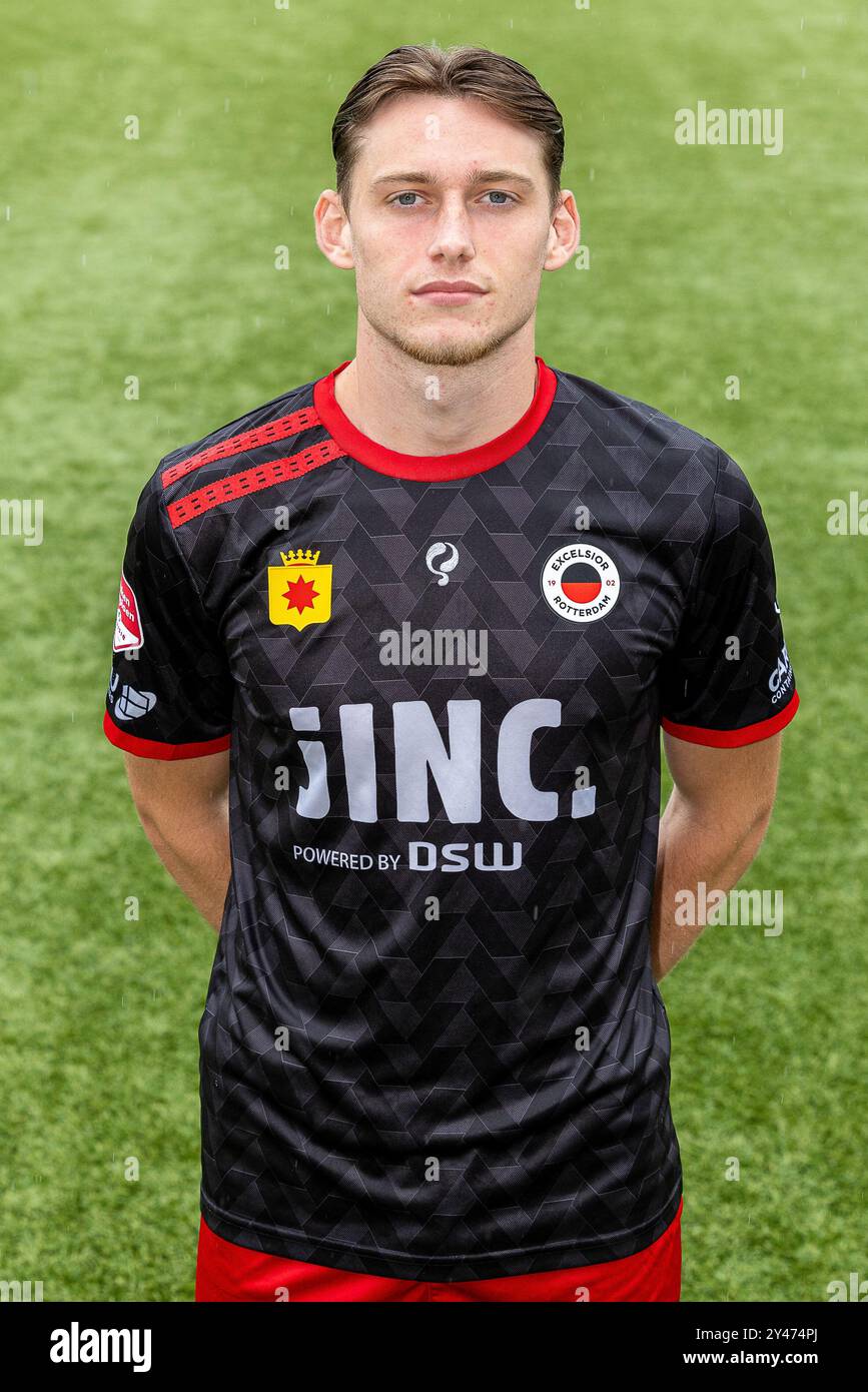 Rotterdam - Seb Loeffen of Excelsior Rotterdam during press day of ...