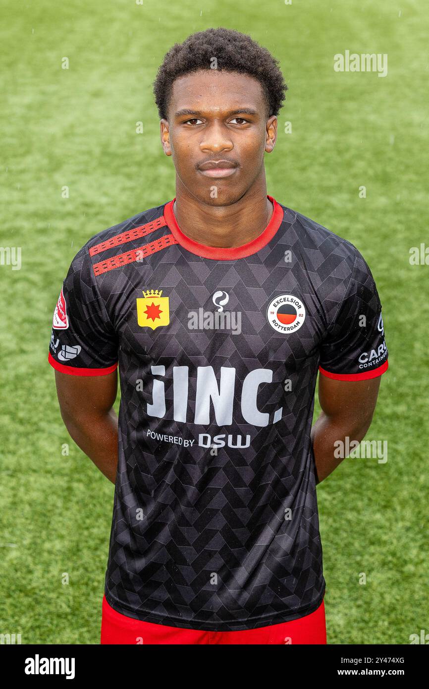Rotterdam - Jerolldino Bergraaf of Excelsior Rotterdam during press day ...