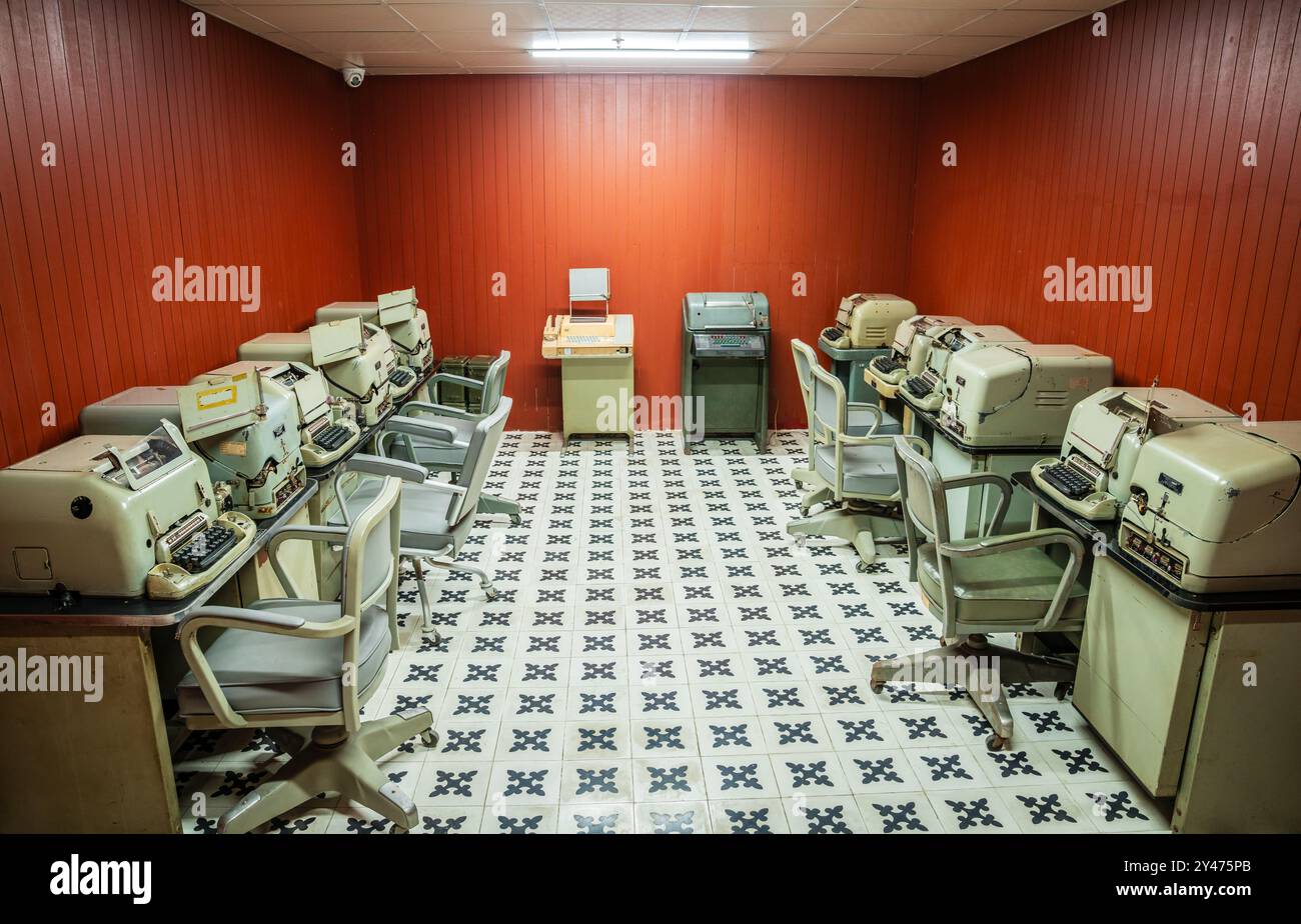 Ho Chi Minh City, November 24, 2022: A communications room in the ...