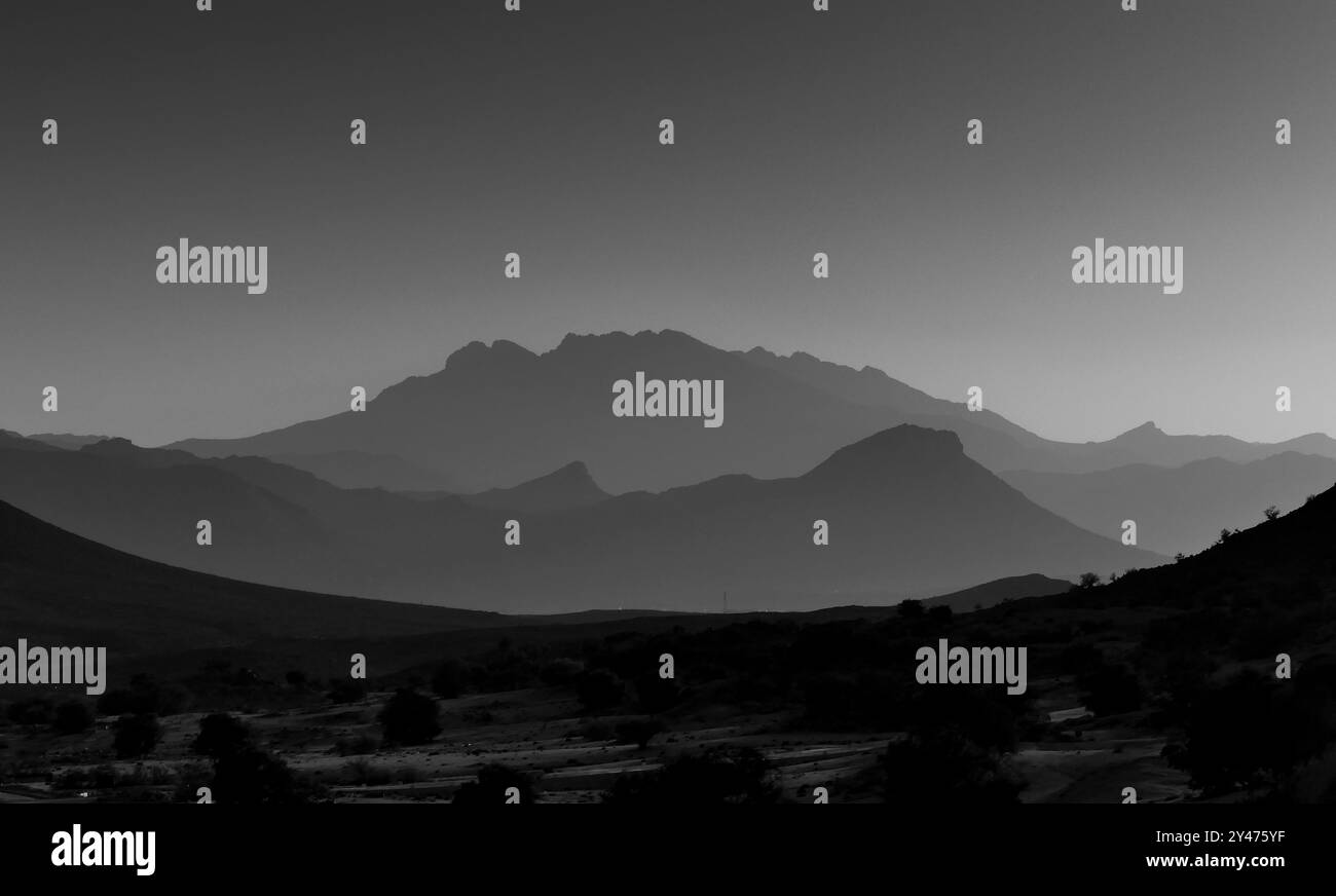 Blue rocks morocco Black and White Stock Photos & Images - Alamy