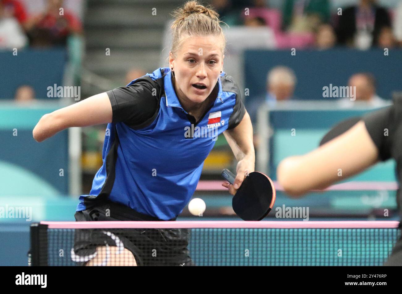 Natalia PARTYKA of Poland in the Para Table Tennis - Women's Singles ...