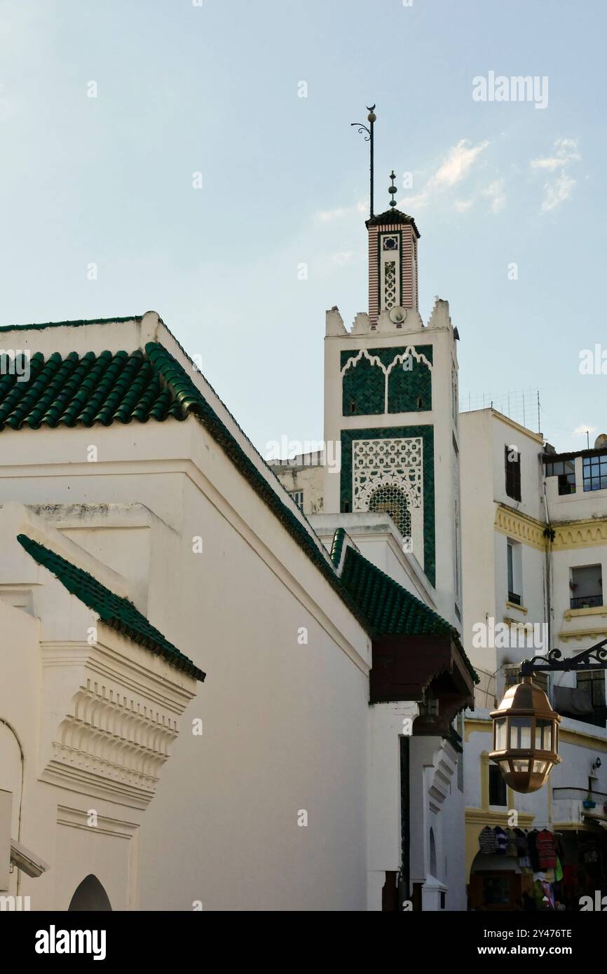 Tangier,Morocco.The old town (medina), enclosed by 15th-century ...