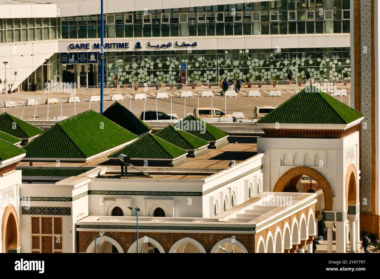 Tangier,Morocco.The old town (medina), enclosed by 15th-century ...