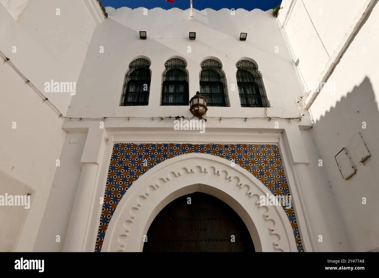 Tangier,Morocco.The old town (medina), enclosed by 15th-century ...