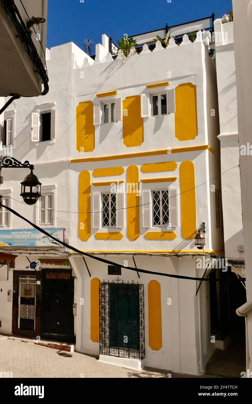 Tangier,Morocco.The old town (medina), enclosed by 15th-century ...