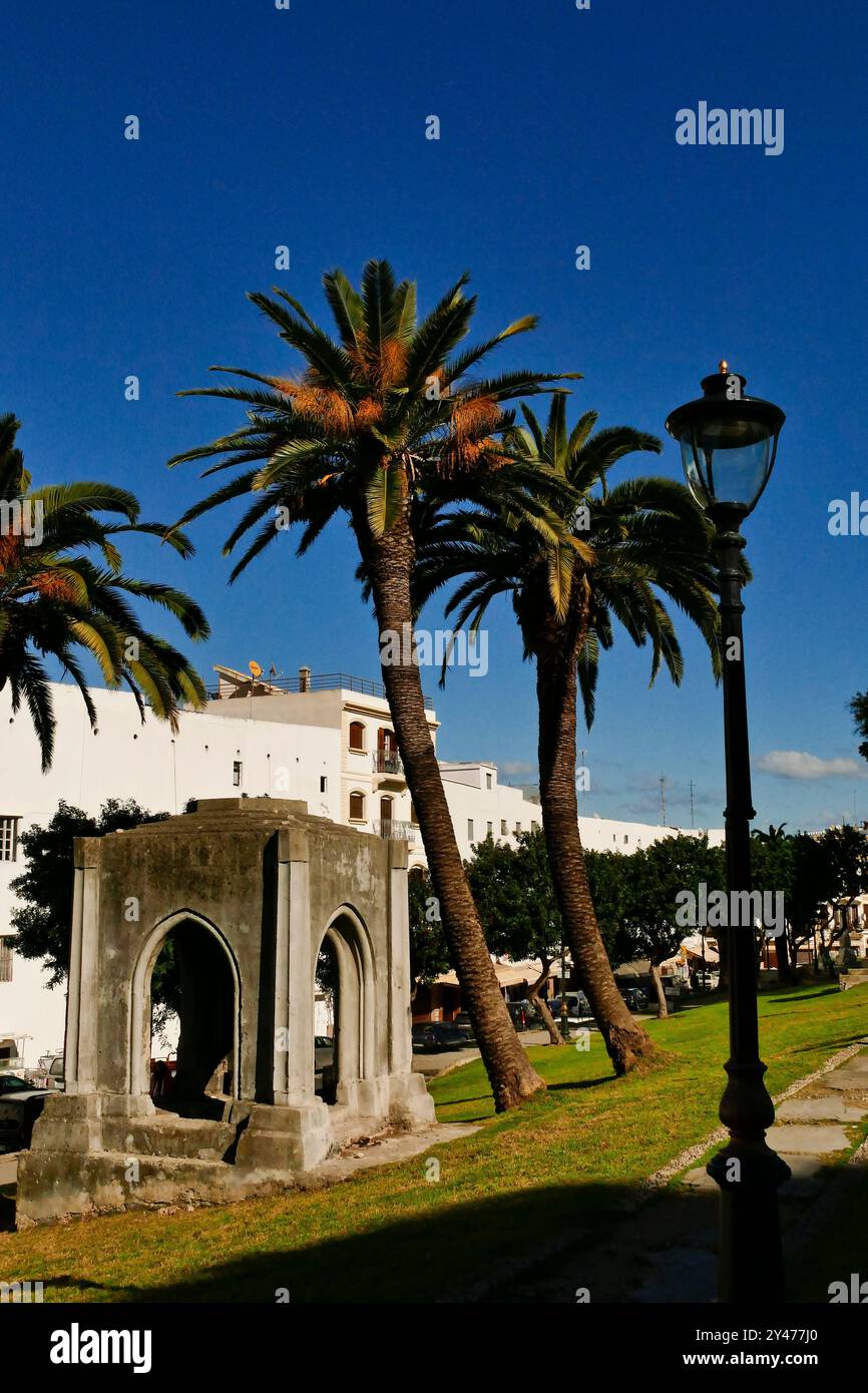 Tangier,Morocco.The old town (medina), enclosed by 15th-century ...