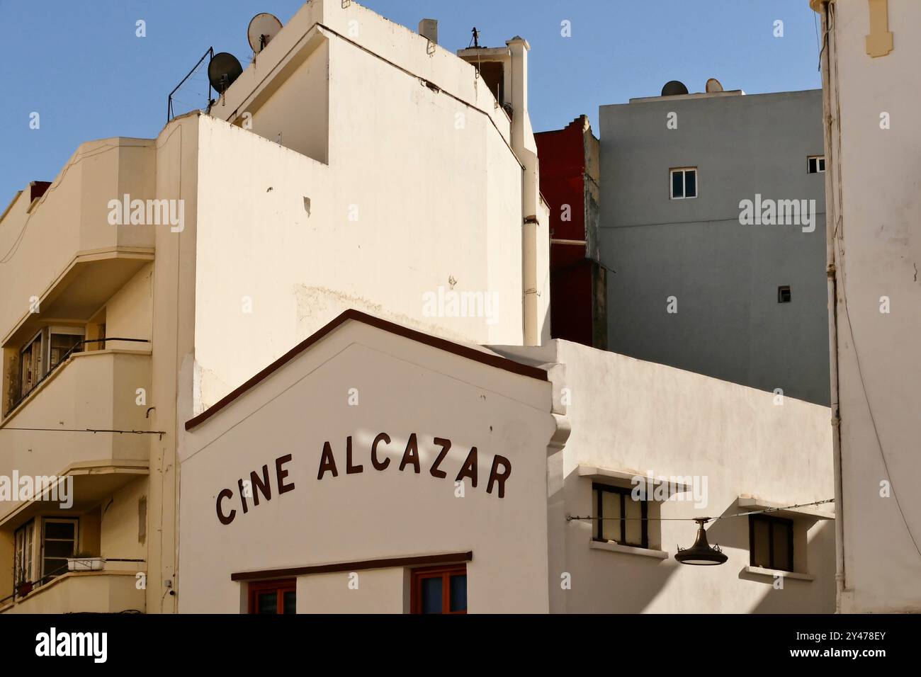 Tangier,Morocco.The old town (medina), enclosed by 15th-century ...