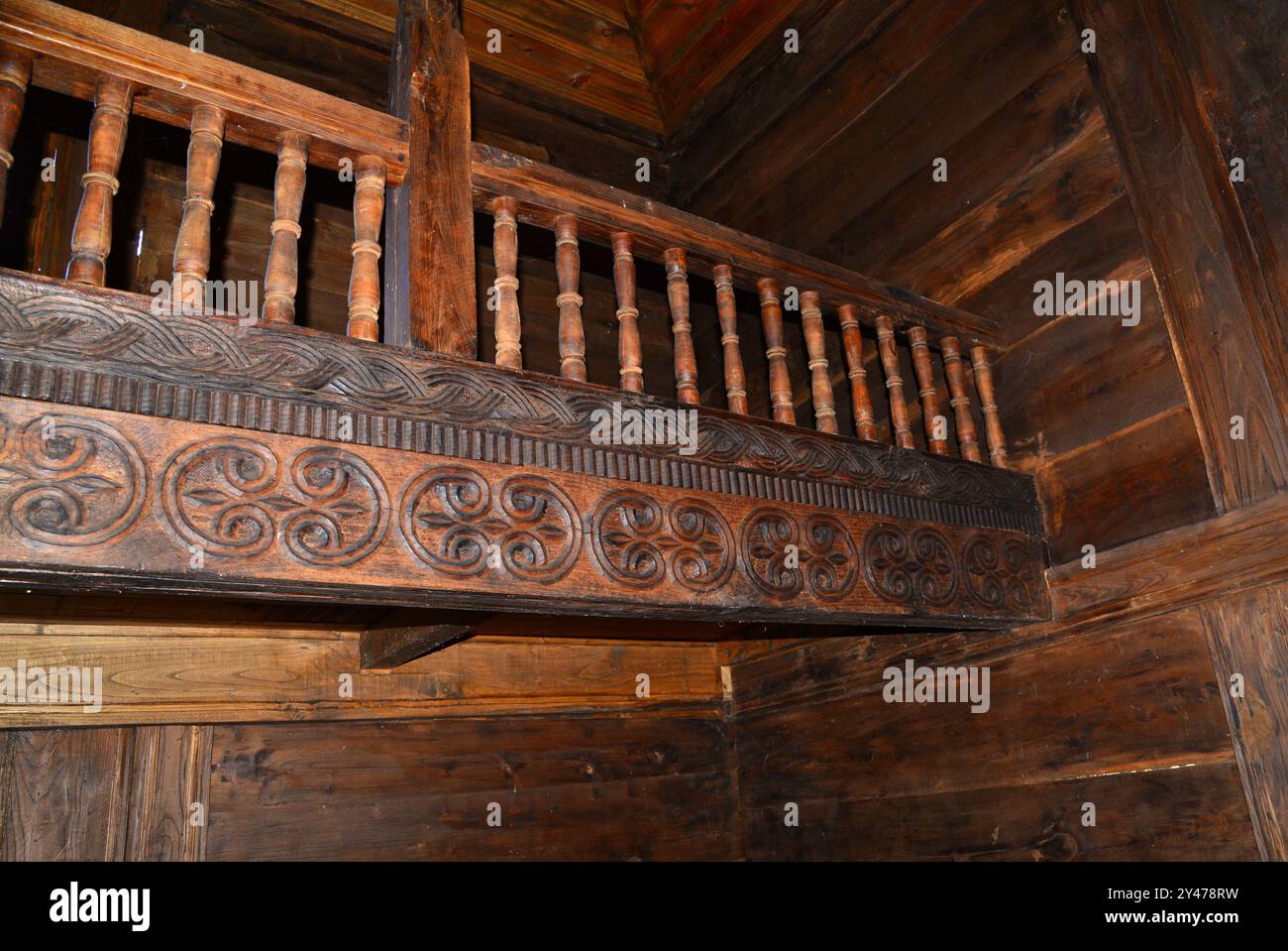 The Historical Meyveli Village Mosque, located in Findikli, Rize ...