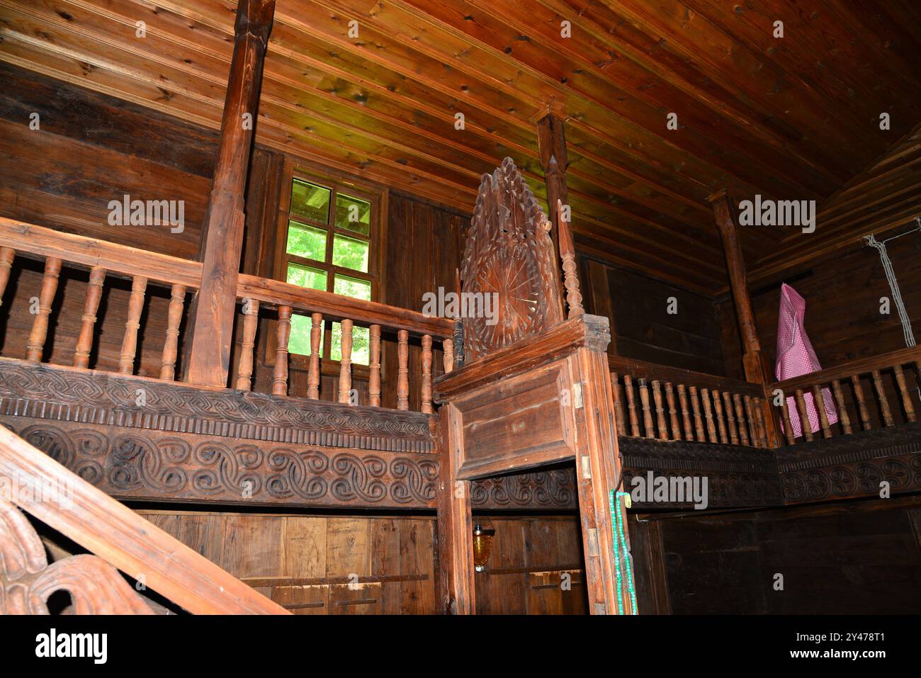 The Historical Meyveli Village Mosque, located in Findikli, Rize ...