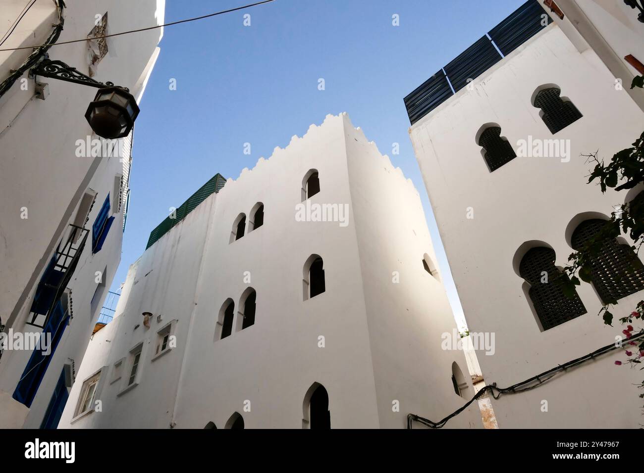 Tangier,Morocco.The old town (medina), enclosed by 15th-century ...
