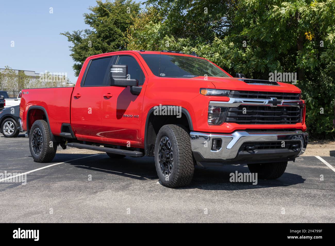 Plainfield - September 15, 2024: Chevrolet Silverado 2500 Crew Cab ...