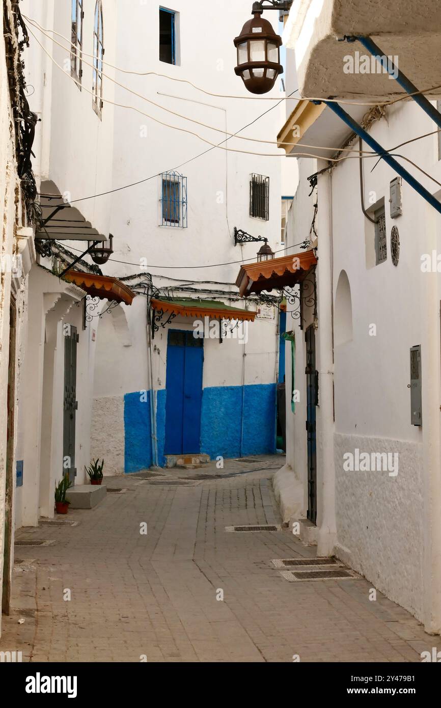 Tangier,Morocco.The old town (medina), enclosed by 15th-century ...