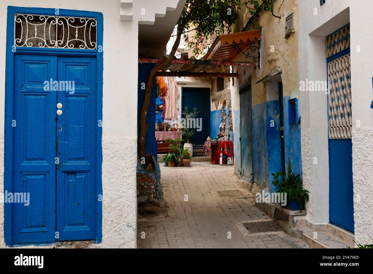 Tangier,Morocco.The old town (medina), enclosed by 15th-century ...