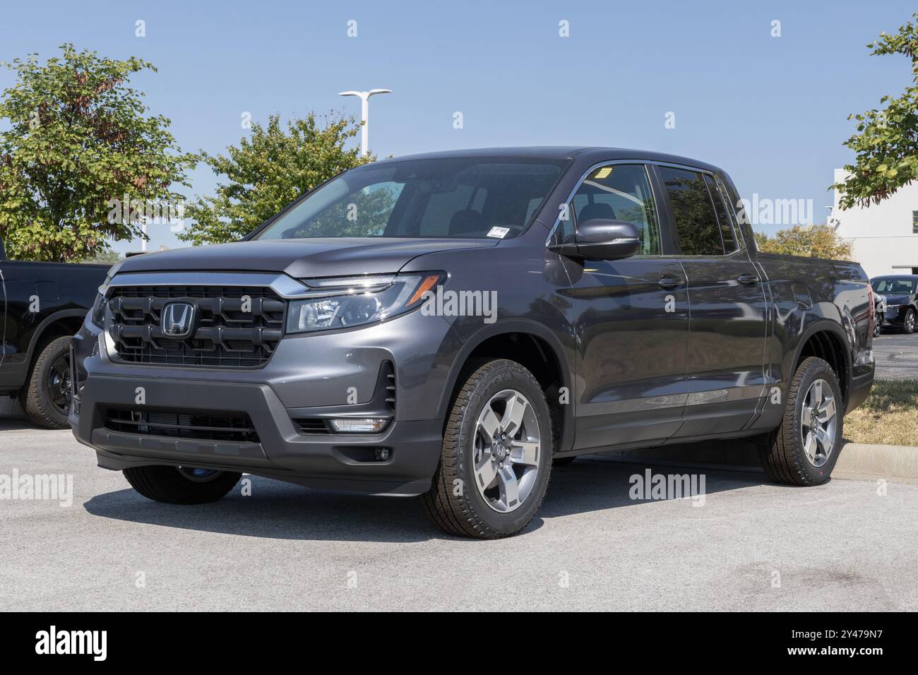 Avon - September 15, 2024: Honda Ridgeline AWD RTL display at a ...