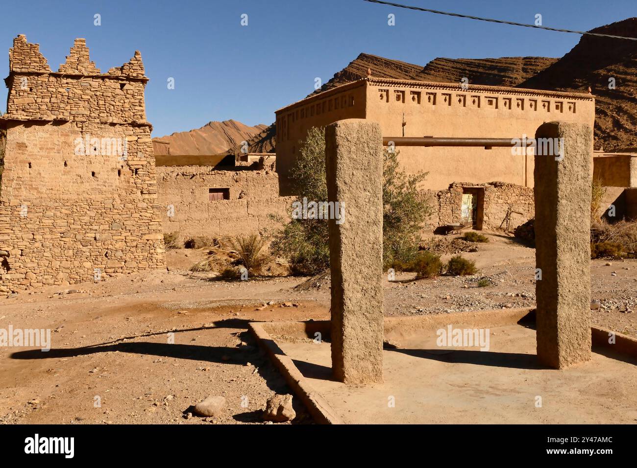 The Tata valley and the Berber Ksars, ancient fortified villages now ...