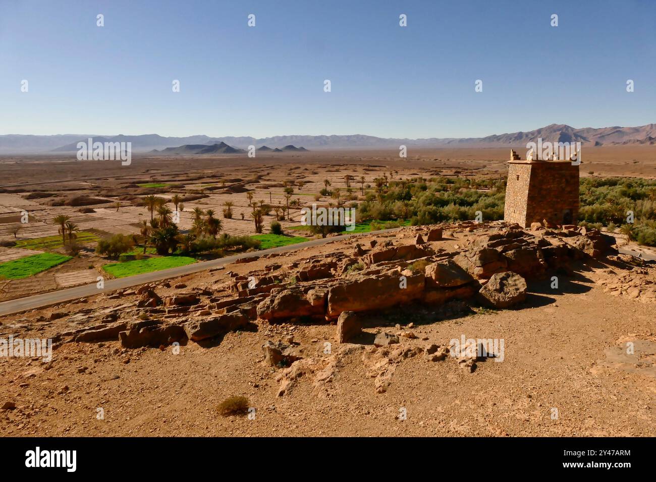 The Tata valley and the Berber Ksars, ancient fortified villages now ...