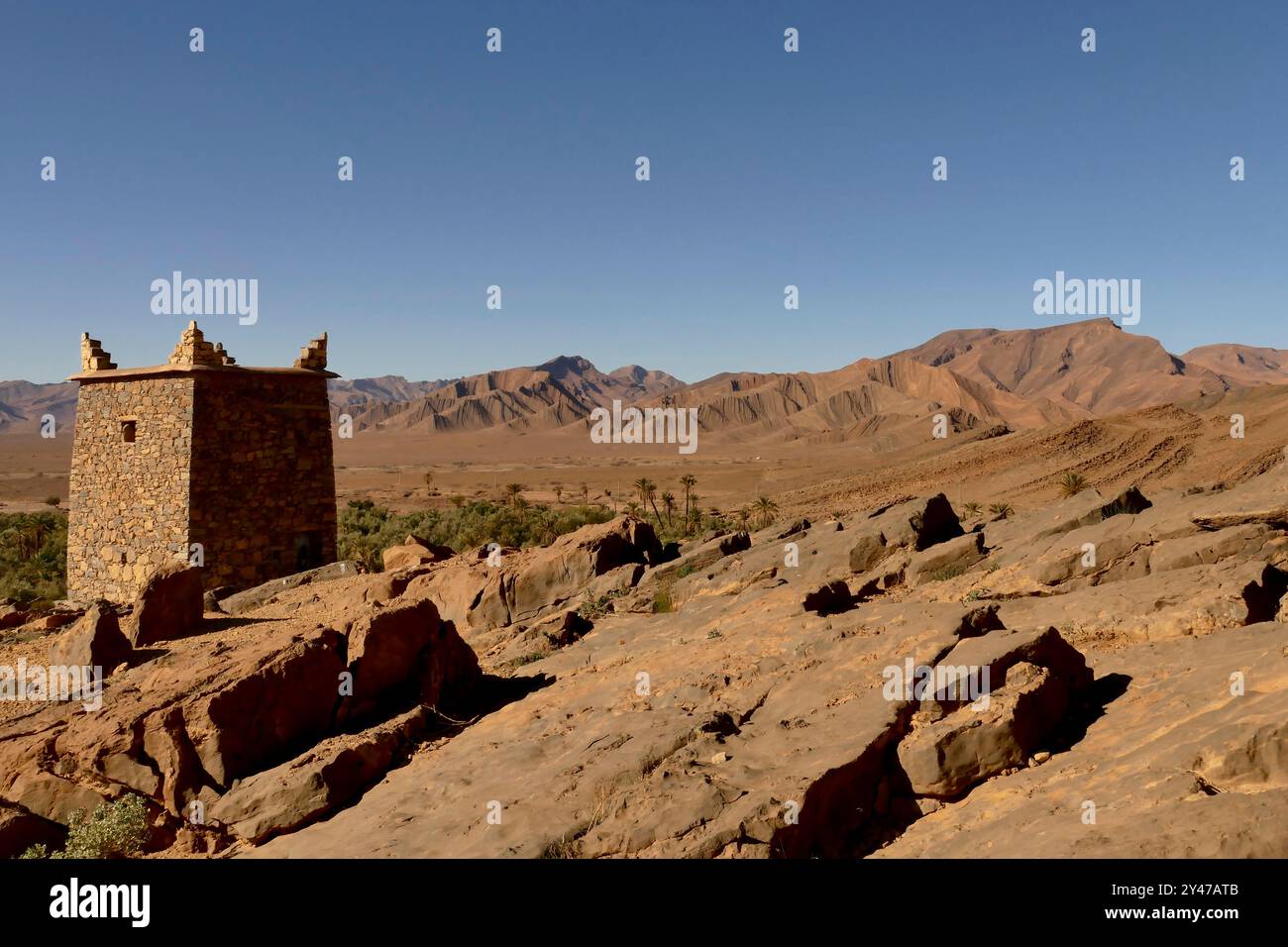 The Tata valley and the Berber Ksars, ancient fortified villages now ...