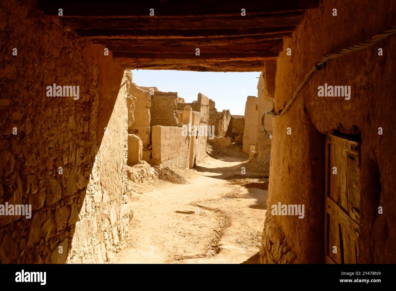 The Tata valley and the Berber Ksars, ancient fortified villages now ...