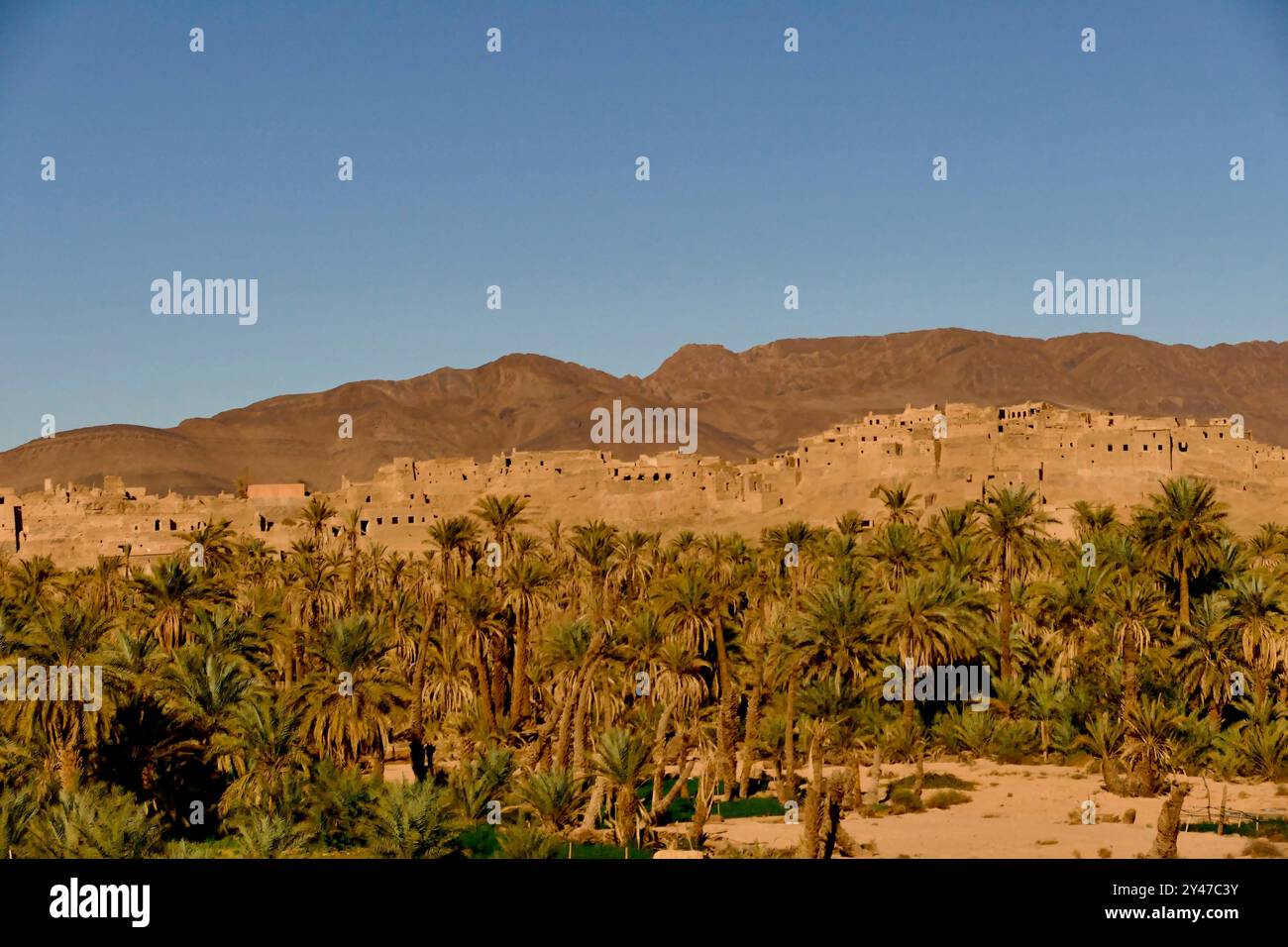 The Tata valley and the Berber Ksars, ancient fortified villages now ...
