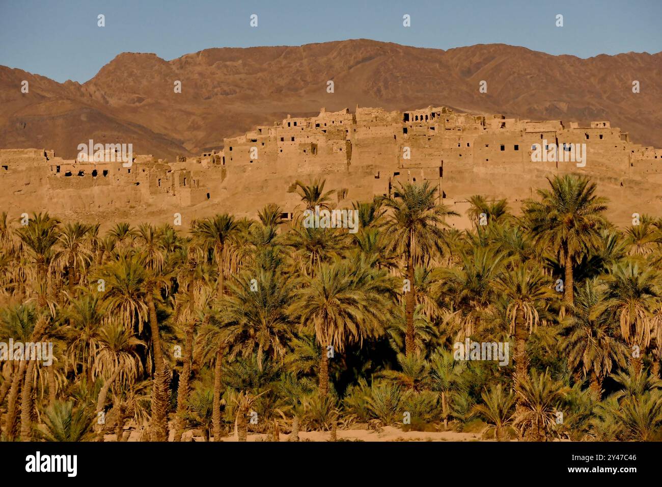The Tata valley and the Berber Ksars, ancient fortified villages now ...