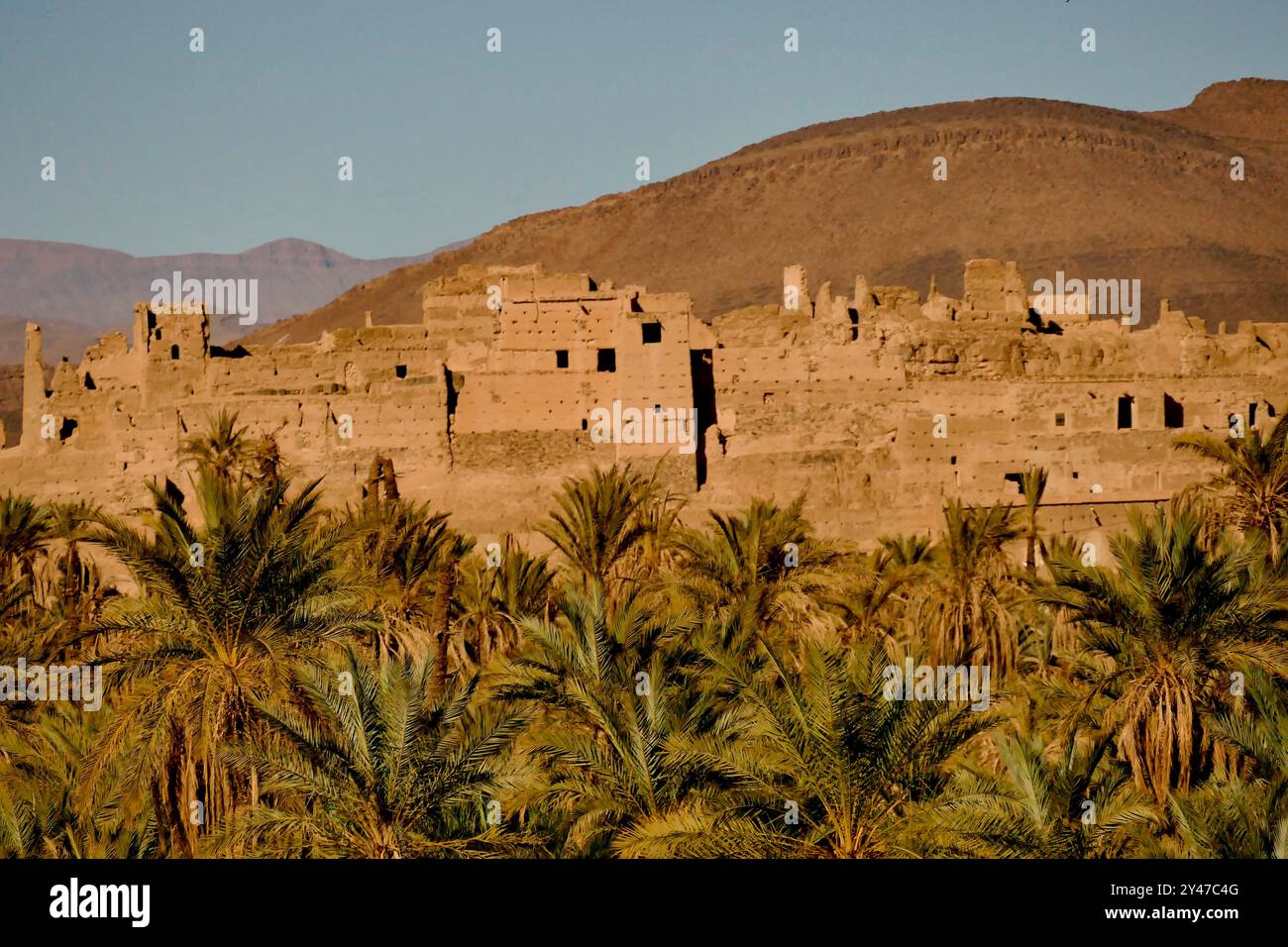 The Tata valley and the Berber Ksars, ancient fortified villages now ...