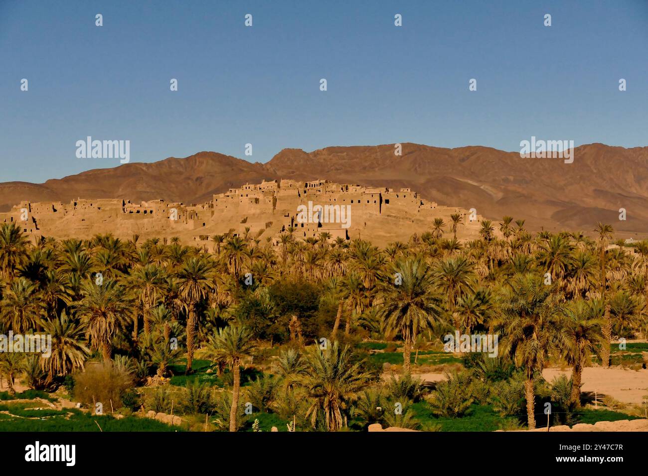 The Tata valley and the Berber Ksars, ancient fortified villages now ...