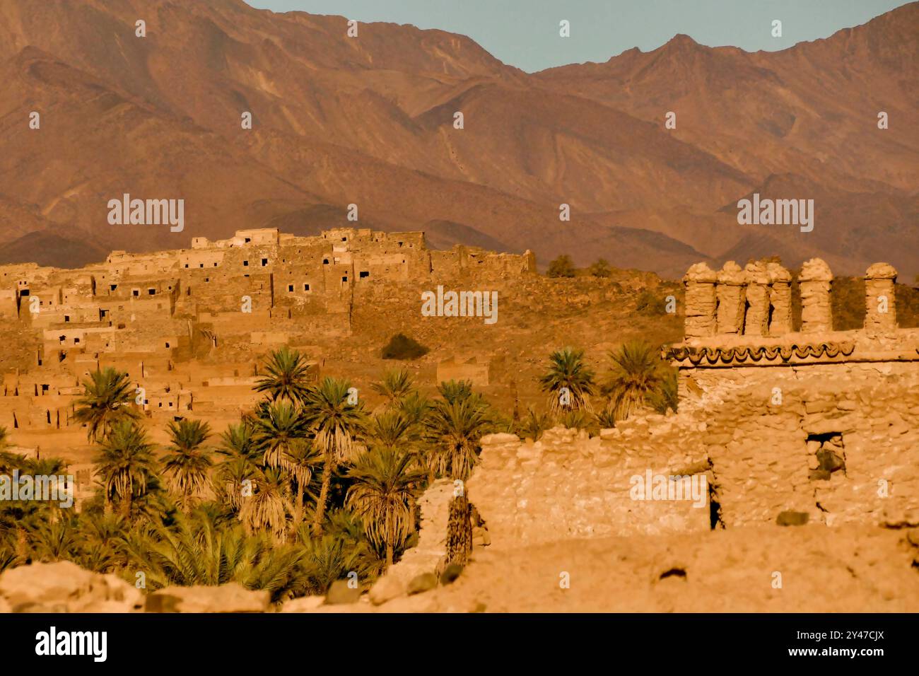 The Tata valley and the Berber Ksars, ancient fortified villages now ...