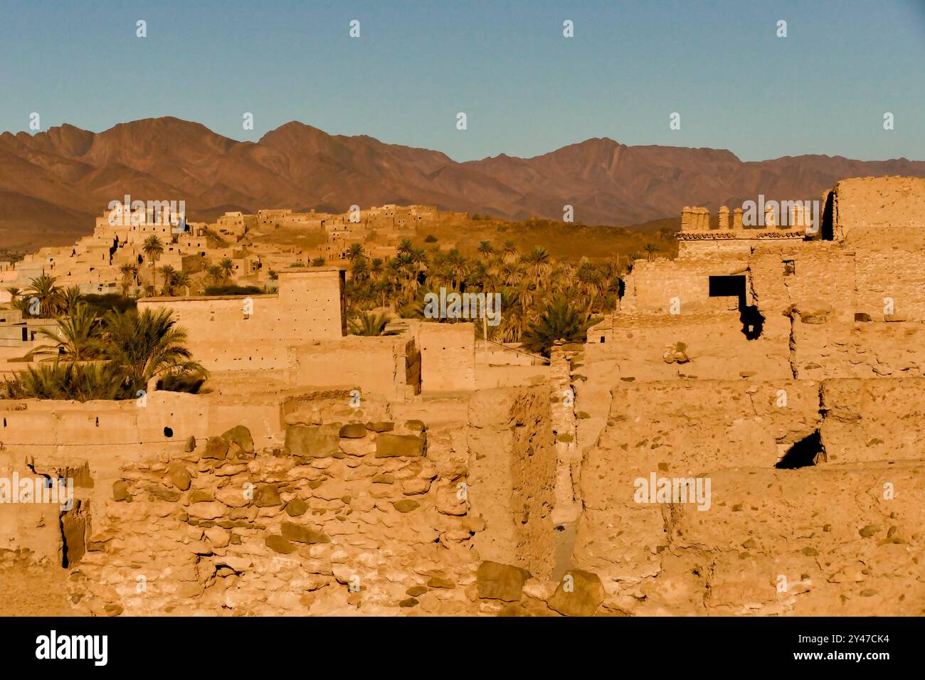 The Tata valley and the Berber Ksars, ancient fortified villages now ...