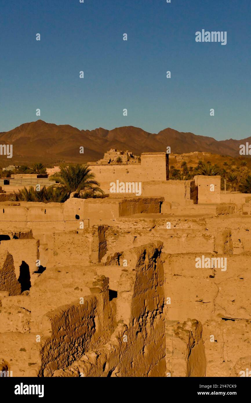 The Tata valley and the Berber Ksars, ancient fortified villages now ...