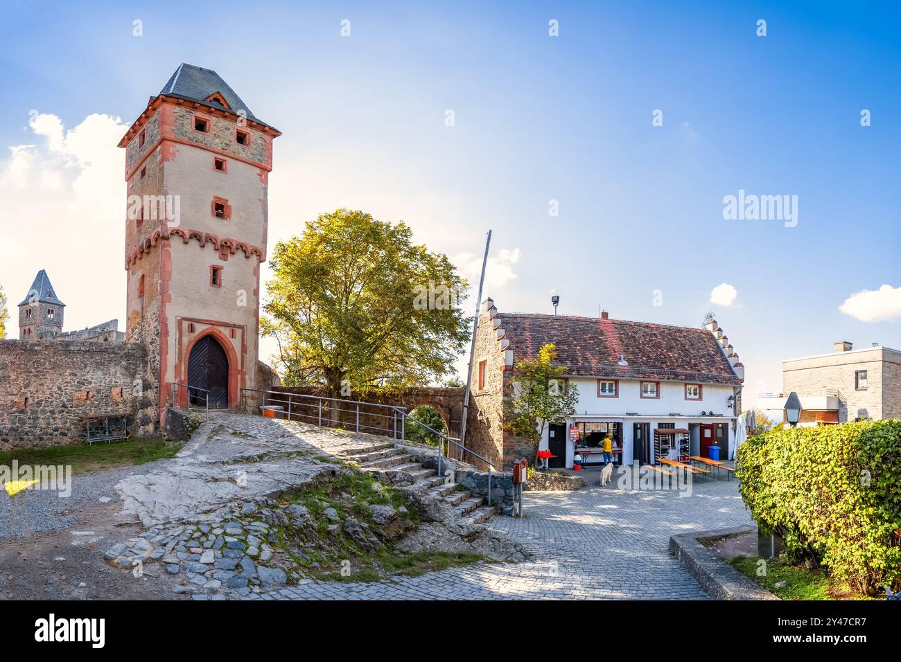 Castle Frankenstein, Darmstadt Eberstadt, Germany Stock Photo - Alamy