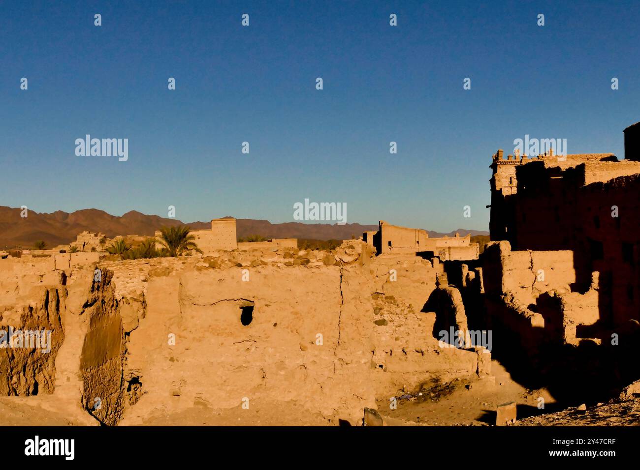 The Tata valley and the Berber Ksars, ancient fortified villages now ...