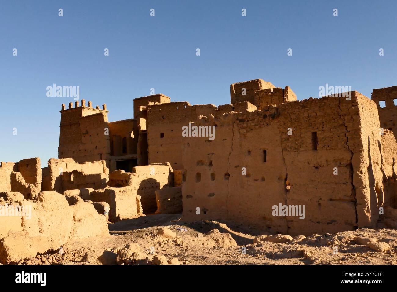 The Tata valley and the Berber Ksars, ancient fortified villages now ...