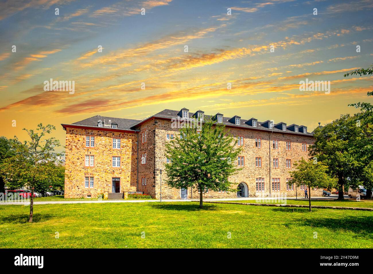 Old city of Butzbach, Germany Stock Photo - Alamy