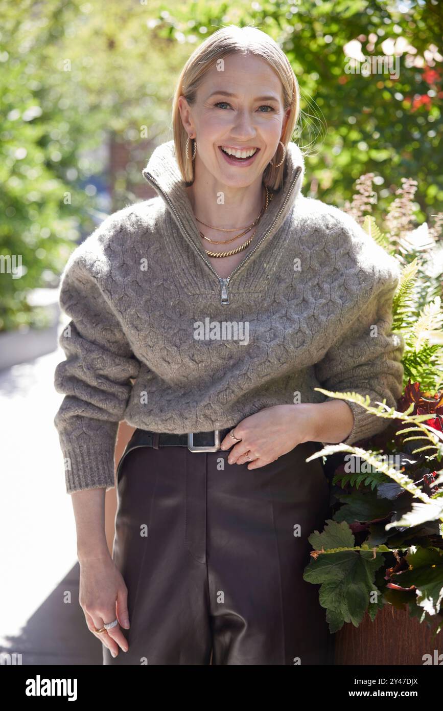 Carrie Coon poses for a portrait to promote "His Three Daughters" on ...