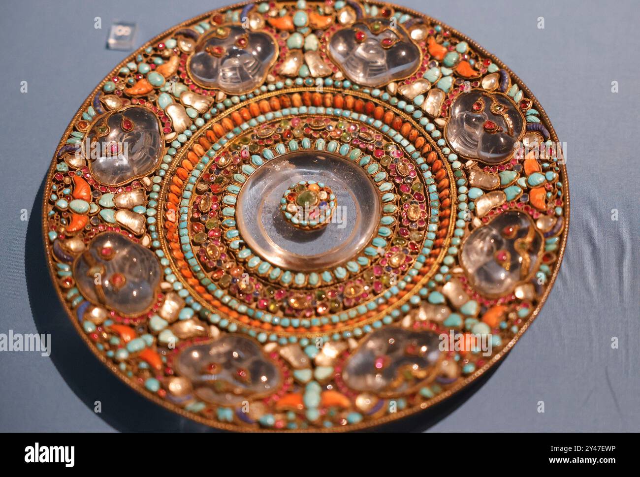 New York, United States. 16th Sep, 2024. Guests tour the art at a press ...