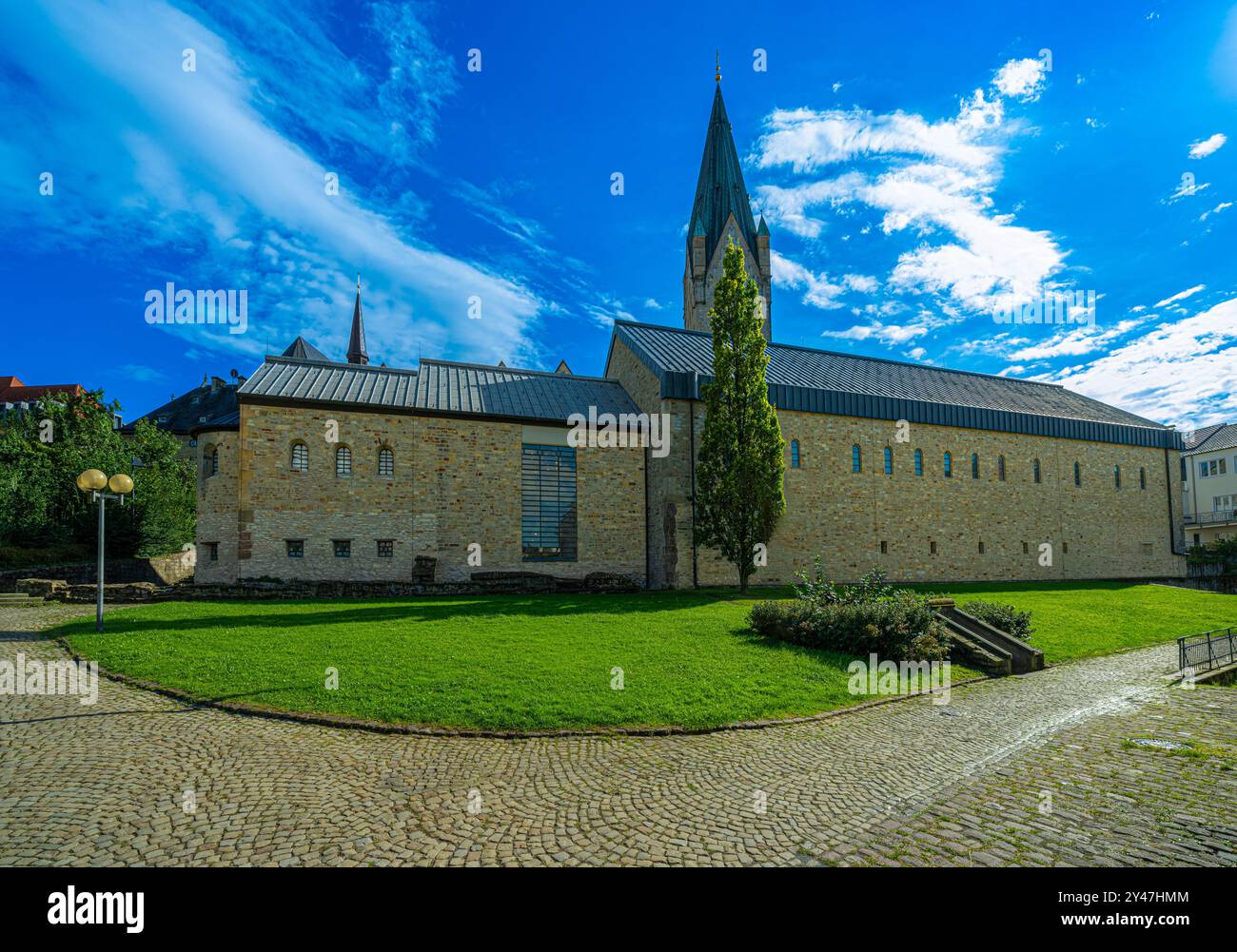 Imperial palace, Kaiserpfalz Museum, Paderborn, Ostwestfalen Lippe ...