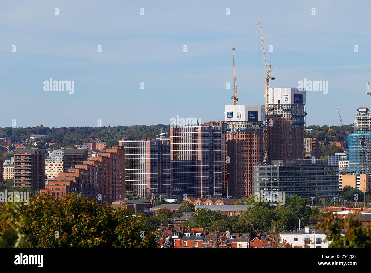 Apartments both completed and under construction in Leeds City Centre ...